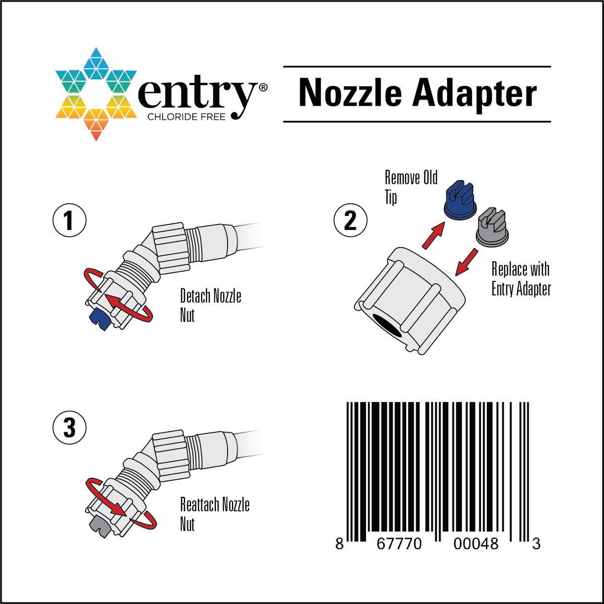 Entry Nozzle Adapter – Branch Creek